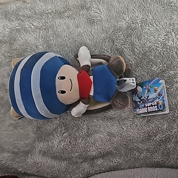 Nintendo | Toys | Nwt Super Mario Bros Flying Squirrel Toad Plush ...